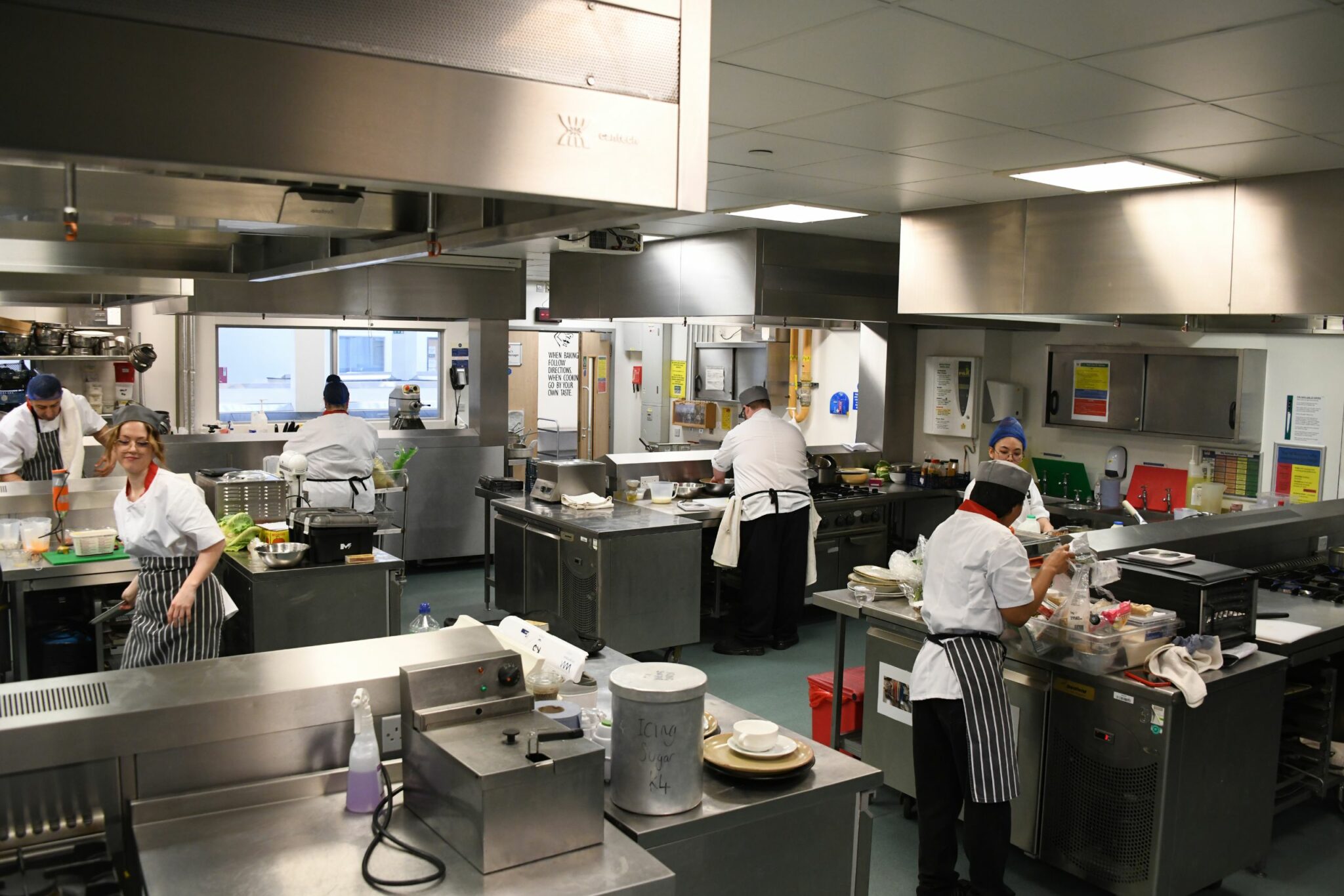 Training Kitchens | £120m Campus | Middlesbrough College