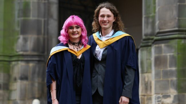 William Prentice & Abigail Jones | Student Success | Middlesbrough College