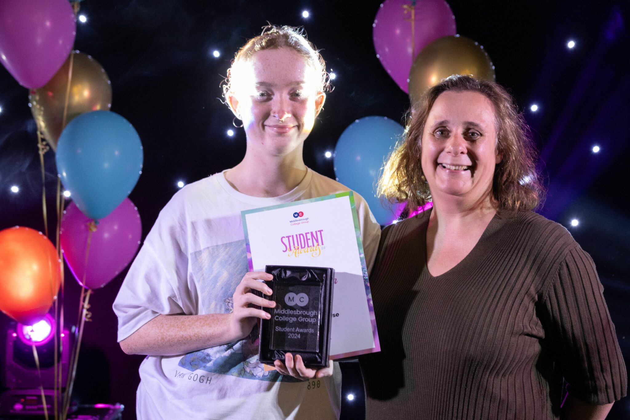 Super students get their reward at awards ceremony | Middlesbrough College