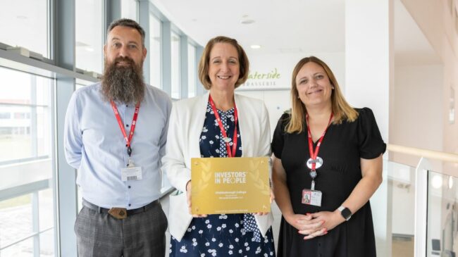 Work For Us | Middlesbrough College