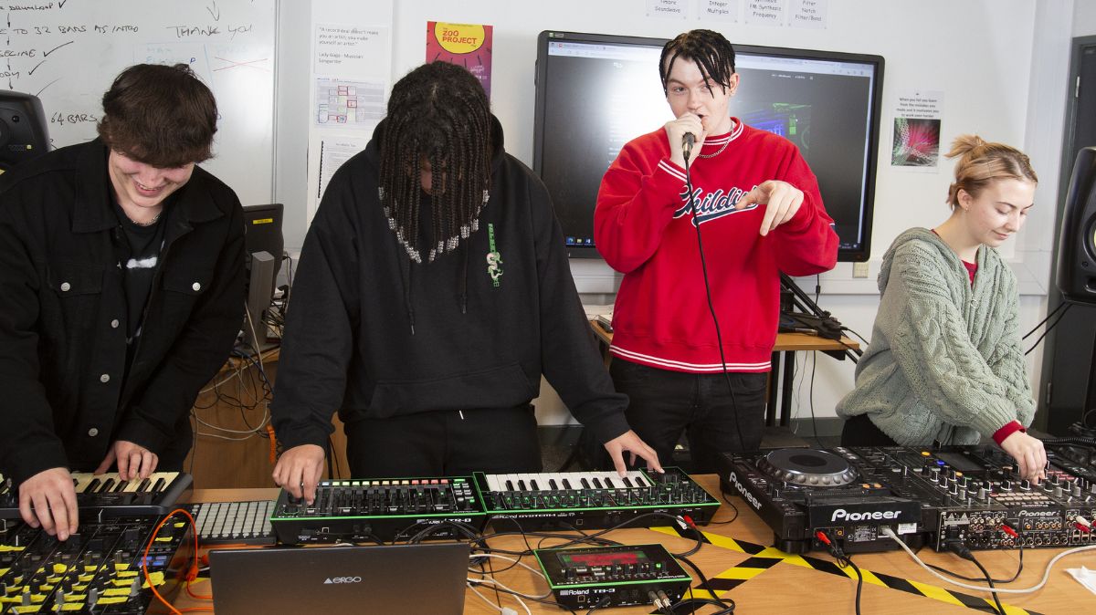 Music Industry Skills - Level 2 - Middlesbrough College