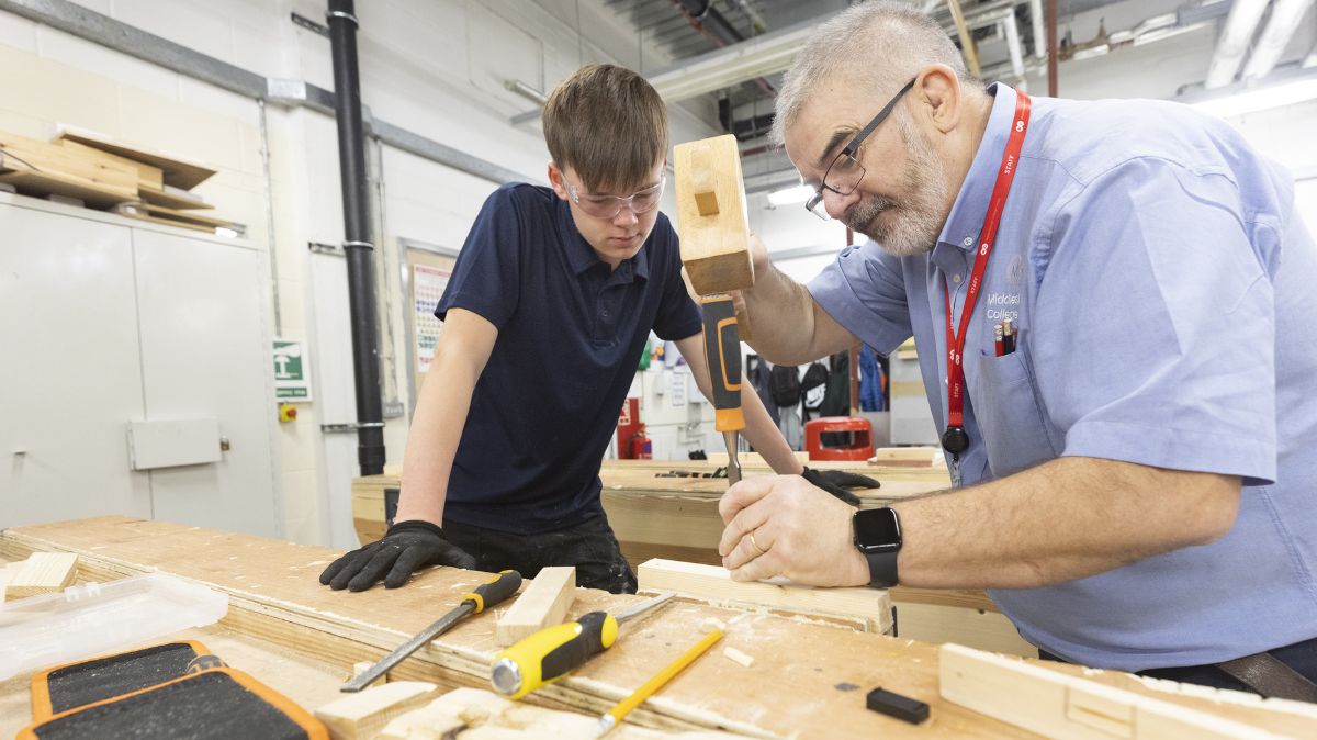 Retrain Diploma in Carpentry and Joinery - Level 1 - Middlesbrough College