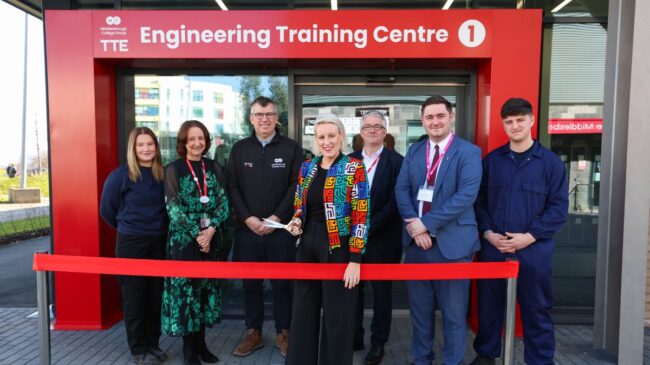 Middlesbrough College celebrates official opening of £12m TTE Centre ...